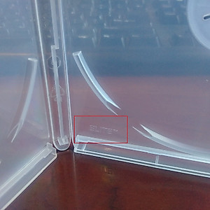 Viva Elite New 5 Clear Blu-Ray Double Case Box 12.5 mm Standard Size WITH Logo Hold 2 Discs