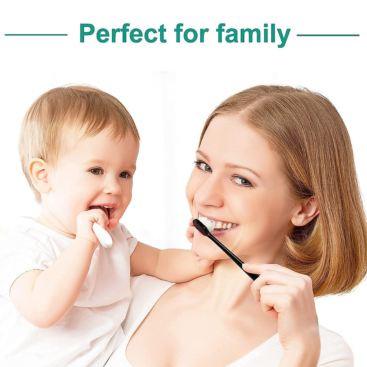 6 Pack Toothbrushes Soft Toothbrushes for Adults Extra Soft Toothbrushes for Sensitive Gums Ultra Soft Toothbrushes with 20000 Bristles for Bleeding Gums Ideal for Elder Pregnant Kids Home Travel