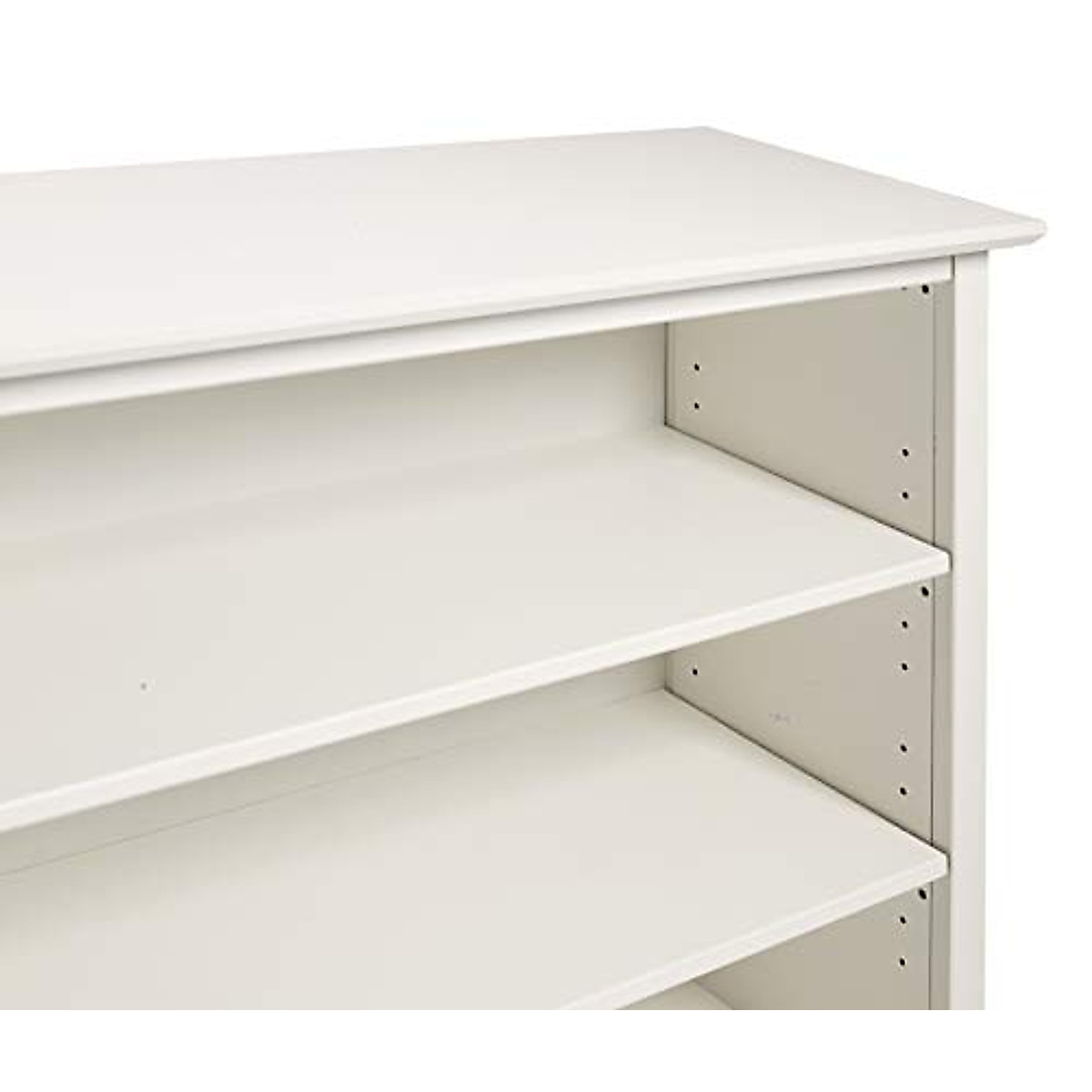 Alaterre Furniture Simplicy Under Window Bookcase, White