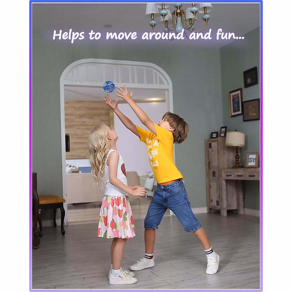 ATHLERIA UFO Flying Orb Ball with Lights,Galaxy Ball 2024,Mini Drone Toys for Age 6-8-13,Hover Boomerang Cosmic Globe Spinning,Cool Stuff Christmas Birthday Gifts for 6 7 8 9 10+ Year Boy Girl Teens