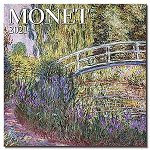 Monet Mini Wall Calendar 2021, 7" x 7"