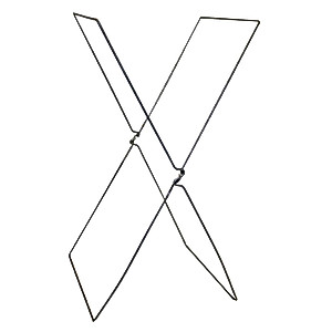 Midwest Gloves & Gear Bag Caddy - Portable Bag Stand for 33 to 39 Gallon Trash Bags, Style 52H8, 2018 Version, 2 Pack, Metal