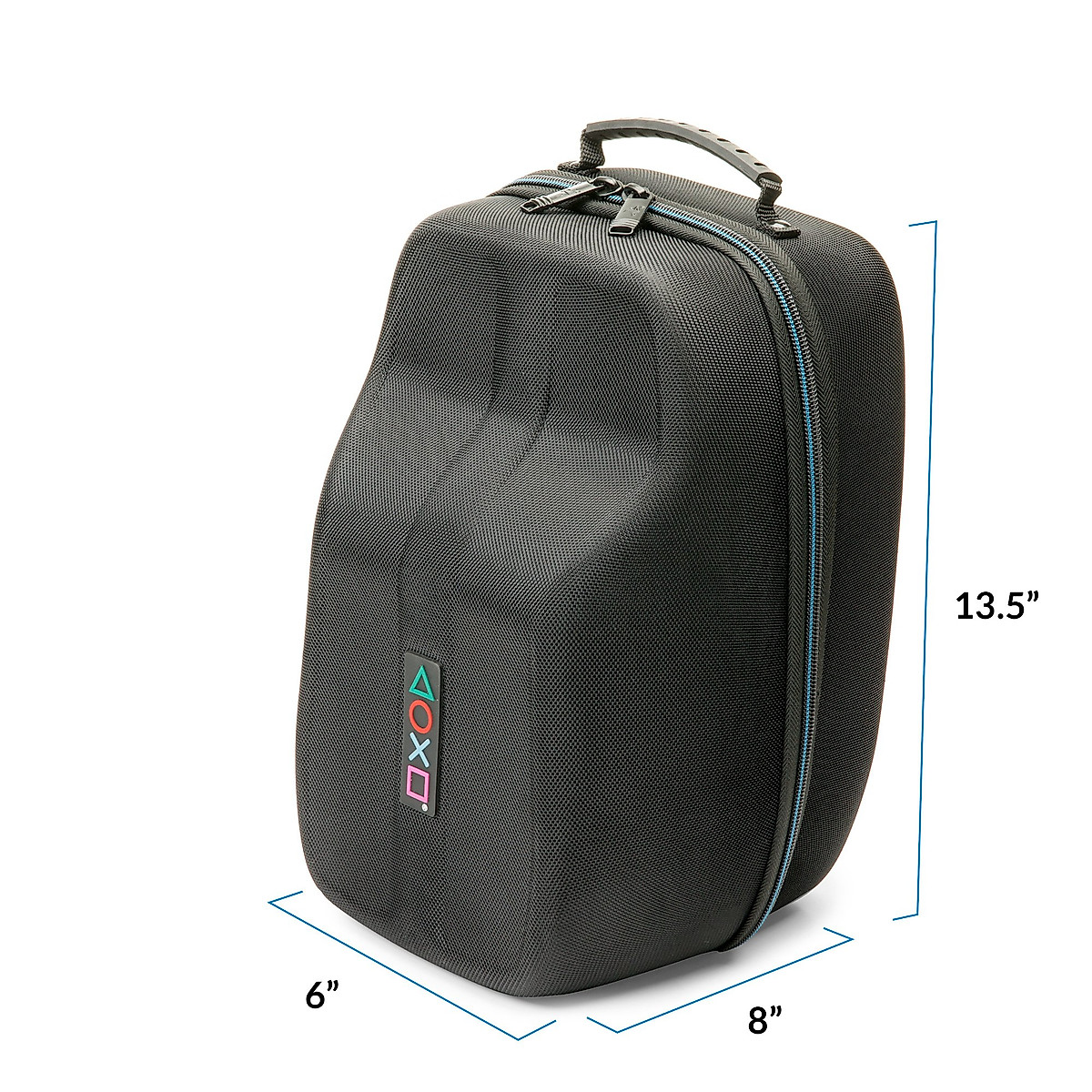 Sony PlayStation VR Headset and Accessories Carrying Case – Protective Deluxe Travel Case – Black Ballistic Exterior – Official Sony Licensed Product