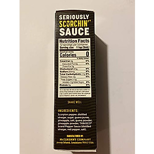Tabasco, Extra Hot Scorpion Sauce, 2 Fl Oz