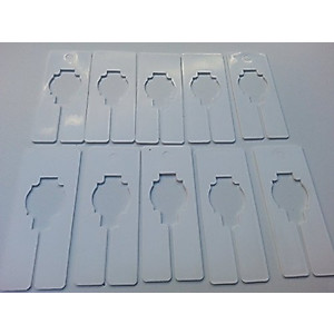 80 Blank Rectangular Size Dividers for Retail Clothing Rack