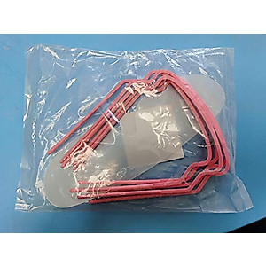 SDent 1 Pack 20 Sets Disposable Dental Eye Shield Eye Mask Safety Glasses Mask Eyes Guard 1 Frame+1 Shield/Set 4 Colors