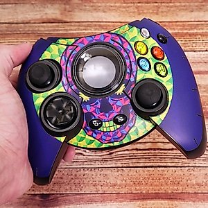 MightySkins Skin Compatible with Microsoft Xbox One Hyperkin Duke Controller - Game Kid Color Tile | Protective, Durable, and Unique Vinyl wrap Cover | Easy to Apply and Remove | Made in The USA