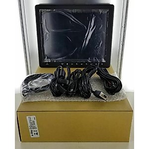 New IK-KV-12.1 Vision Vehicle 12" Flat Touch Screen Display CPU Monitor
