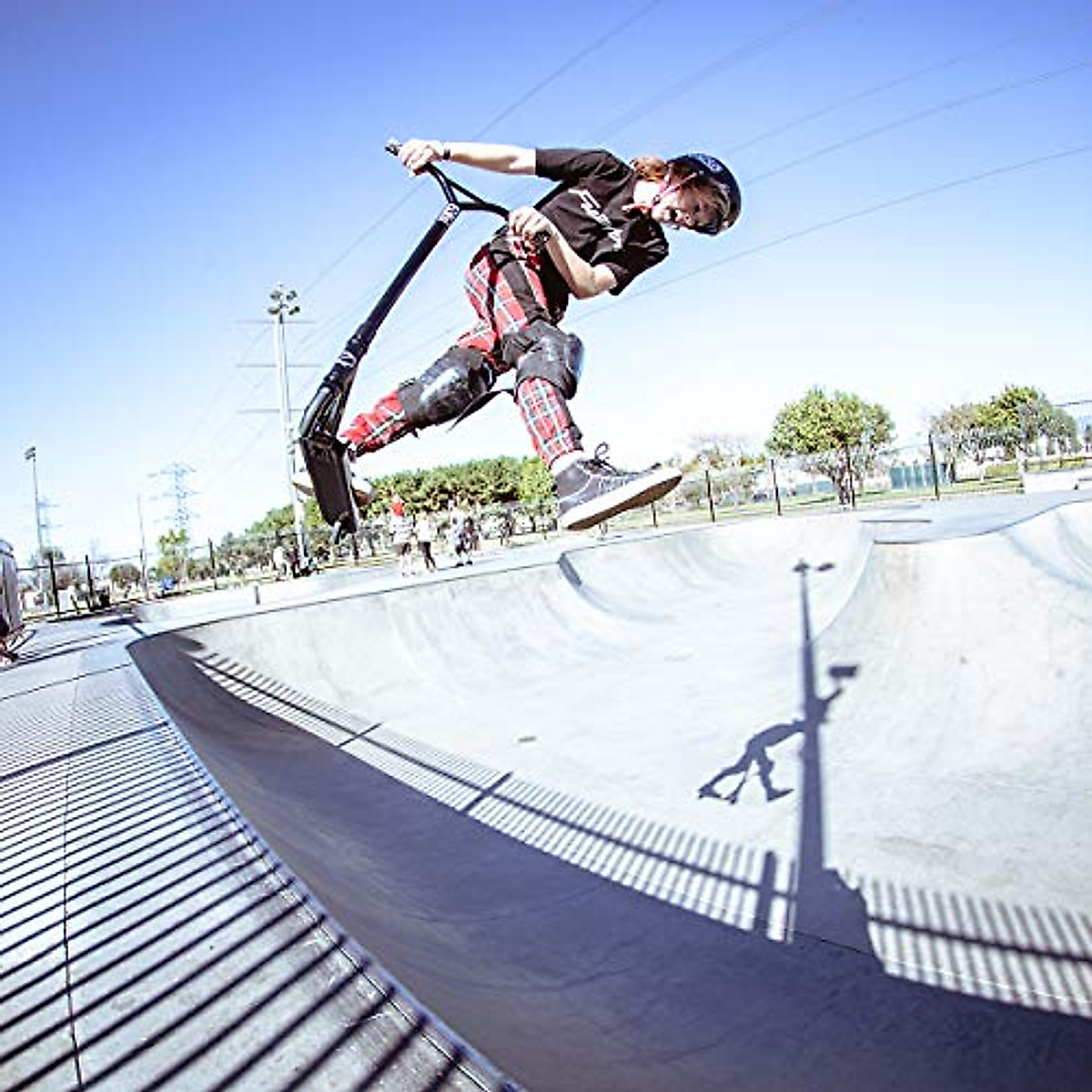 Fuzion X-5 Pro Scooter - Trick Scooter for Kids 8 Years and Up - Pro Scooters for Teens - Best Stunt Scooter for BMX Scooter Tricks (Cream)