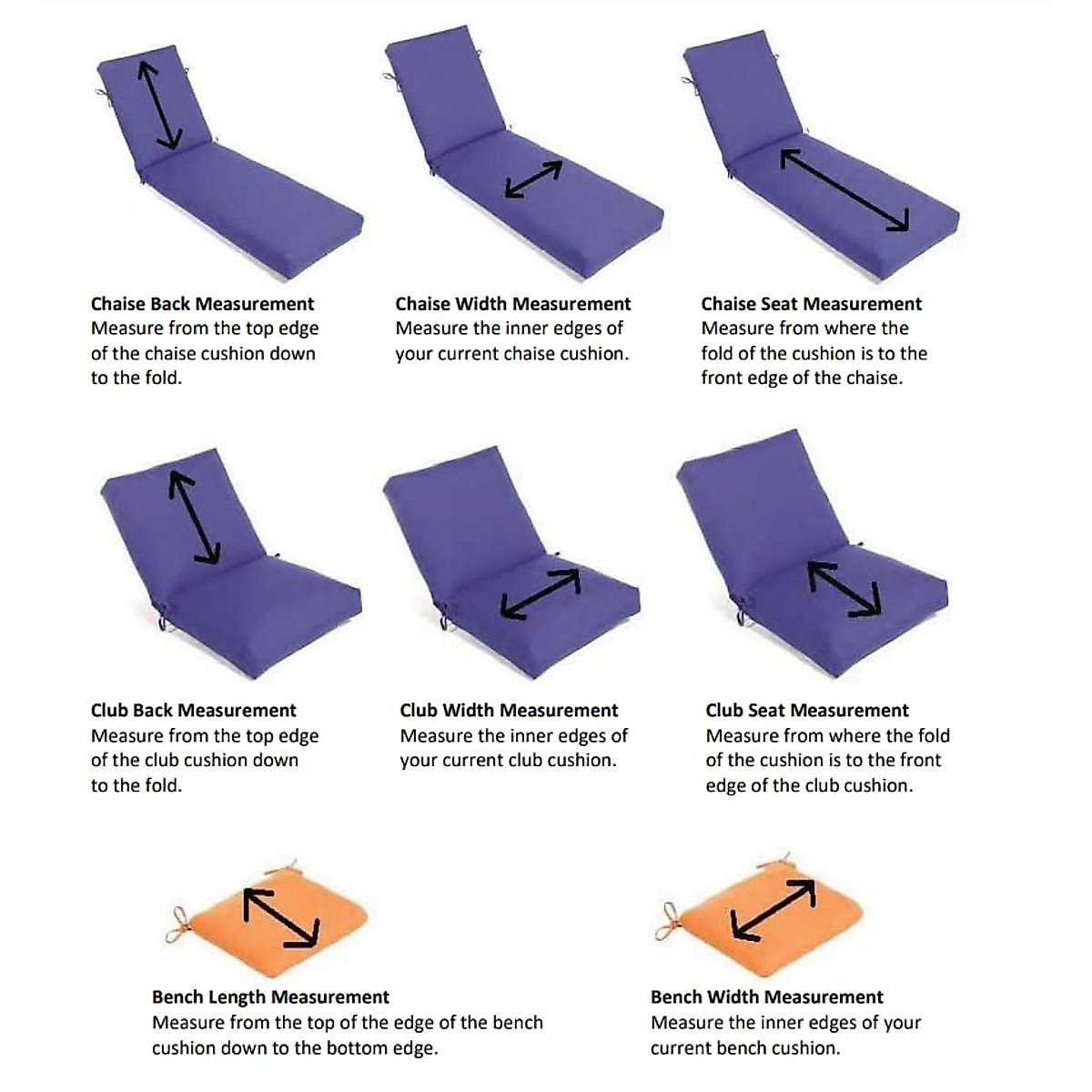 Naturesroom Sunbrella Patio Chaise Cushions - 22" W x 74" L x 3.5" T, Outdoor Chaise Lounge Cushion with Comfort, Style & Durability Designed for Outdoor Living - Made in The USA