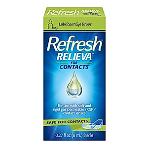 Refresh Relieva for Contacts Lubricant Eye Drops, 0.27 Fl Oz Sterile