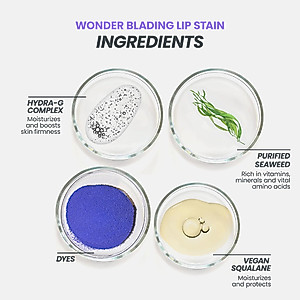 Wonderskin Wonder Blading Lip Stain Peel Off Masque - Long Lasting, Waterproof and Transfer Proof Red Lip Tint, Matte Finish Peel Off Lip Stain (Hayley Masque)