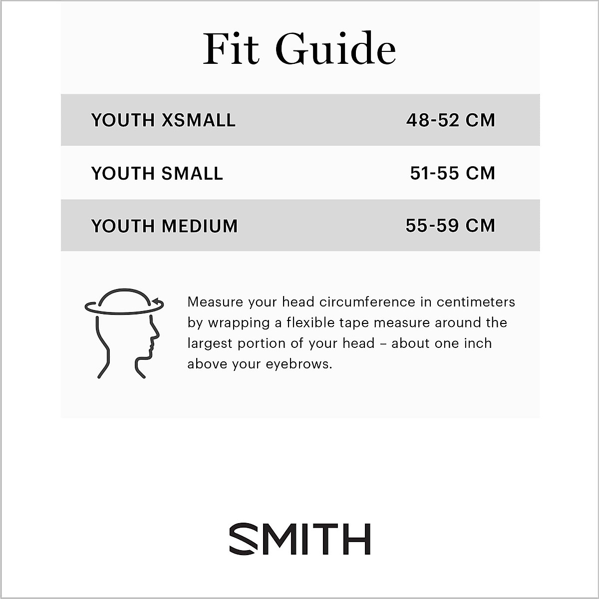 Smith Holt Jr. Snow Helmet – Kids Ski & Snowboard Helmet with Bombshell Construction, Adjustable Fit, Ear Padding & Ventilation – Head Protection for Boys & Girls – Black, Youth Medium