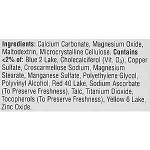 Caltrate Minis 600 Plus D3 Plus Minerals Calcium and Vitamin D Supplement Tablets, Bone Health and Mineral Supplement for Adults - 150 Count