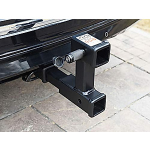 TOPTOW 63520 Trailer/RV Hitch Lock, 5/8 inch Locking Pin Dia, 3-1/2 inch Span, Fits for Class 3, 4, 5 Receiver