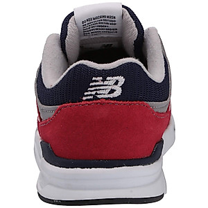 New Balance Kid's 997h V1 Lace-up Sneaker, Team Red/Pigment, 2 Wide Infant