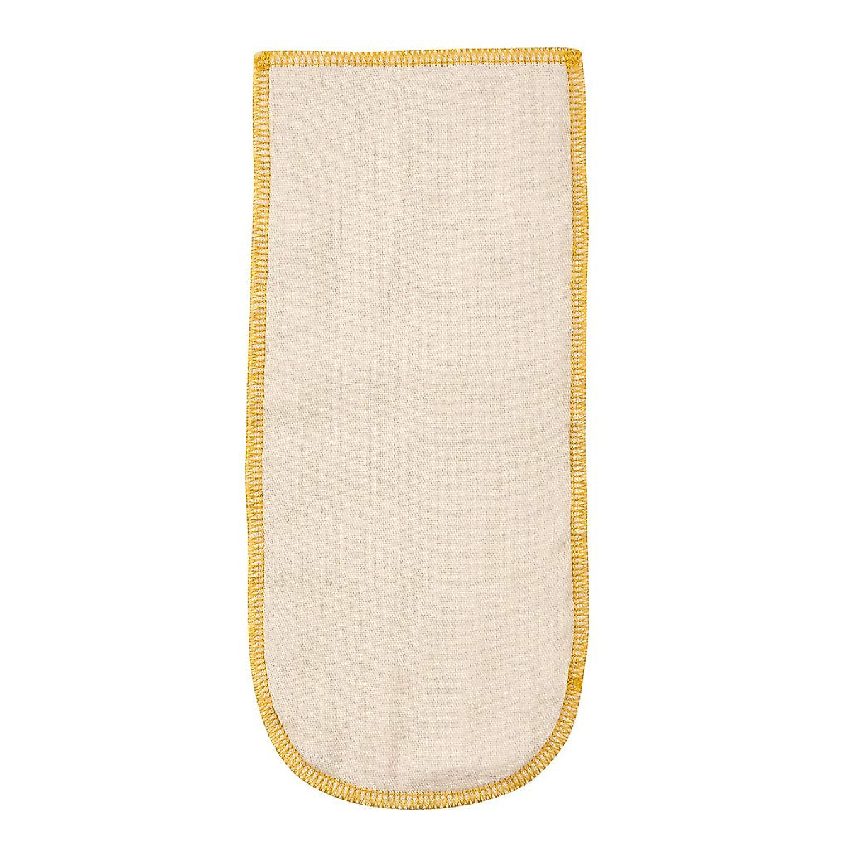 Linteum Textile Fitted Cloth Diapers with Snap Closures, 100% Cotton Adjustable Snaps with Removable Inserts (3-Pack, Medium 14-23 lb)