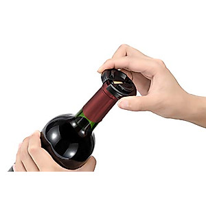 Ozeri Travel Series USB Rechargeable Electric Wine Bottle Opener, Stainless Steel