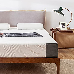 10 Inch Hybrid Memory Foam Mattresses,Twin Size Cooling Gel Mattress in a Box,Pressure Relief Mattress with Breathable Mattress Cover,Medium-Firm Mattress/Certipur US Certified/Made in USA-Twin