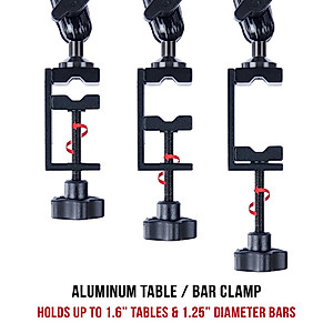 Tackform Tablet Mount for Microphone Stand - Professional Grade Holder - Compatible with iPad, Galaxy Tab, and More.
