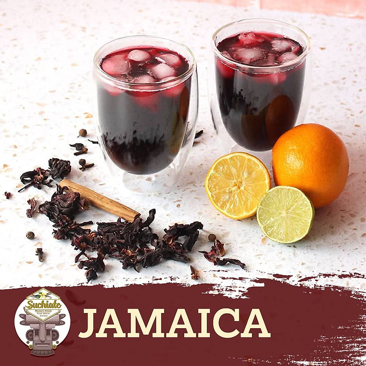 Suchiate Hibiscus Flowers (1 Pound (Pack of 1))