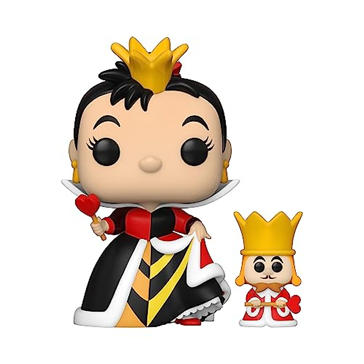 Funko POP Buddy Disney: Alice in Wonderland 70th - Queen with King, Multicolor