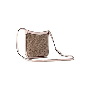 Calvin Klein Danica Crossbody Mini Textured Almond/Taupe/Crystal Pink One Size