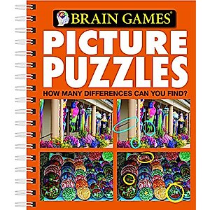 Brain Games - Picture Puzzles #5: How Many Differences Can You Find? (Volume 5)