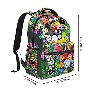 Casual Backpack Bfdi Battle For Dream Island Bag School Backpack Travel Backpack Sports Backpacks For Boys And Girls