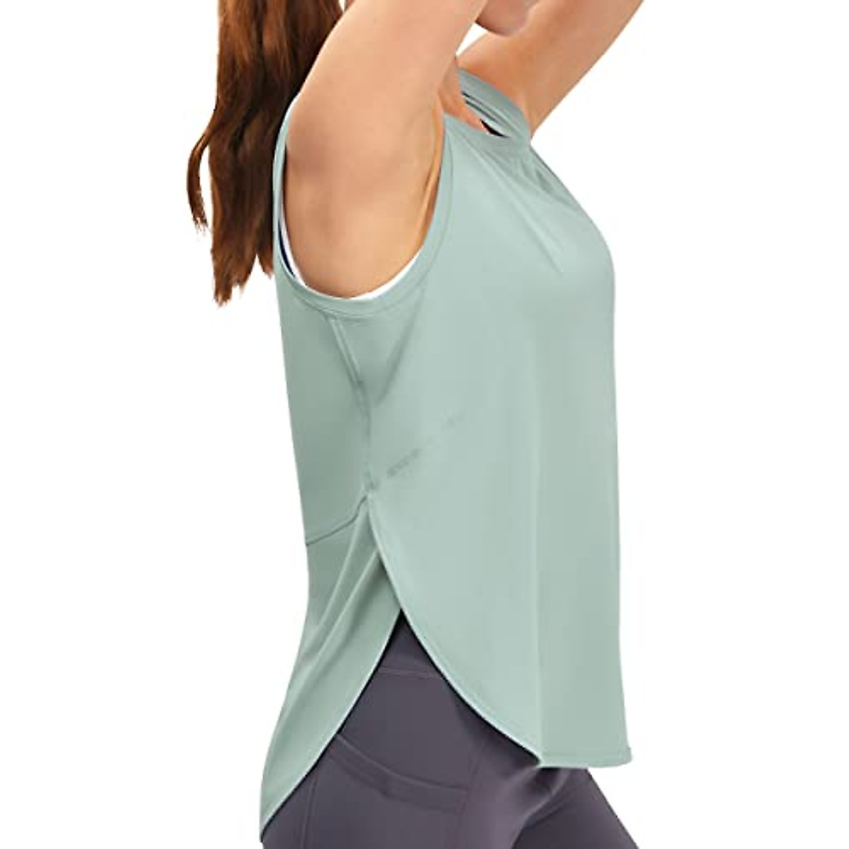 Workout Sleeveless Shirts Athletic Yoga Tank Top for Women