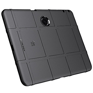 Case for OnePlus Pad 11.6" Tablet (2023), Nakedcellphone Special Ops Tactical Armor Rugged Shield Protective Cover [Anti-Fingerprint, Matte Grip Texture] with Stylus Holder Slot - Matte Black