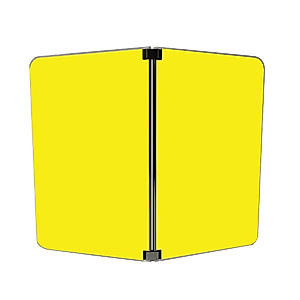 MightySkins Skin for Microsoft Surface Duo - Solid Yellow | Protective, Durable, and Unique Vinyl Decal wrap Cover | Easy to Apply, Remove, and Change Styles | Made in The USA