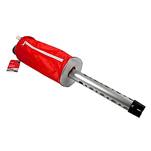 ProActive Sports Zip-Up Golf Ball Shag Bag (Red), 6.5" (SSB001-RED)