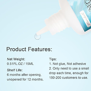 Lash Bonder for Eyelash Extensions, Super Eyelash Bonder for Lash Extensions, Glue Accelerator for Better Bond, Lash Seal Lock Glue Fume Reduce Irritation, Proof Water Oil for Longer Retention