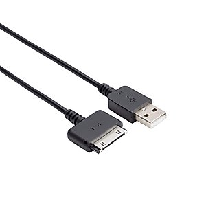 USB Data Charger Cable Cord for SANDISK Sansa Fuze Sansa View Sansa C and E Series MP3 Player