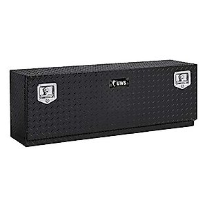 UWS TBTS-60-BLK Topsider Black Aluminum One Door Toolbox