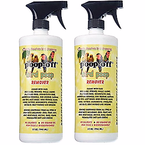 Poop-Off Bird Poop Remover Sprayer, 32-Ounce 2 Pack