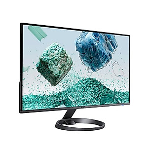 Acer Vero RL272 yii 27” 1920 x 1080 IPS Ultra-Thin Monitor | AMD FreeSync Technology | 75Hz Refresh | 1ms (VRB) | Zero-Frame | Made with 85% PCR & 5% Ocean-Bound Plastics | 2 x HDMI 1.4 Ports & VGA