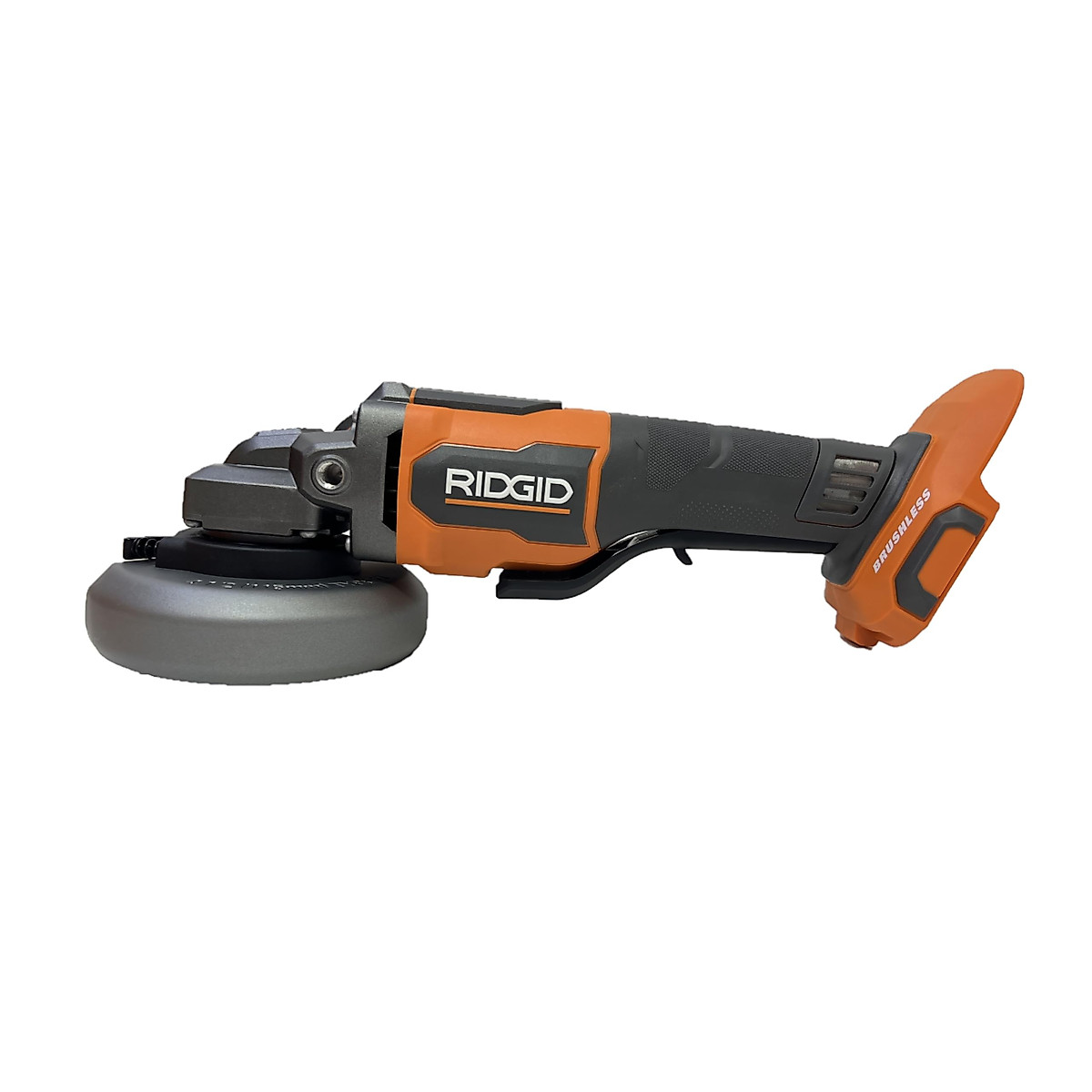 RIDGID 18V Brushless Cordless 4-1/2 in. Paddle Switch Angle Grinder (Tool Only)