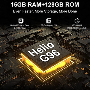 DOOGEE S99 Rugged Smartphone, 15GB+128GB, 6.3-inch FHD+ Display, 108MP Triple Camera, 64MP Night Vision, 6000mAh Battery, Dual 4G, IP68 Waterproof, Unlocked