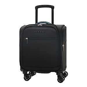 Verage Carry On Underseat Luggage with Wheels & USB Port, Wheeled Spinner Bag Carry-on Luggages for Airlines, Lightweight Suitcase Men Women, Pilots and Crew (Upgrade-14-Inch Compact)