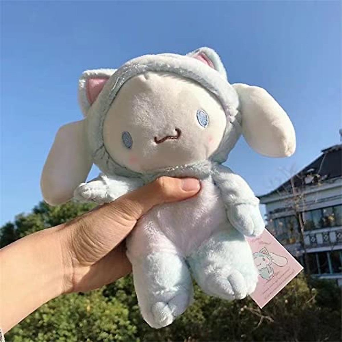 Kabosen My Melody Plush Toys,20cm Cinnamoroll Animal Plush Toys, Strawberry Dog Plush Doll Cartoon My Melody As Cat Plush Toy Cute Soft Stuffed Animals Girls Toys for Children