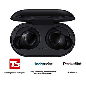 Samsung Galaxy Buds True Wireless In-Ear Bluetooth Headphones Black SM-R170 2019 (Renewed)