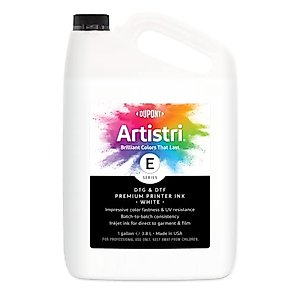 Artistri® - E Series DTG & DTF Ink - White - 1 Gallon