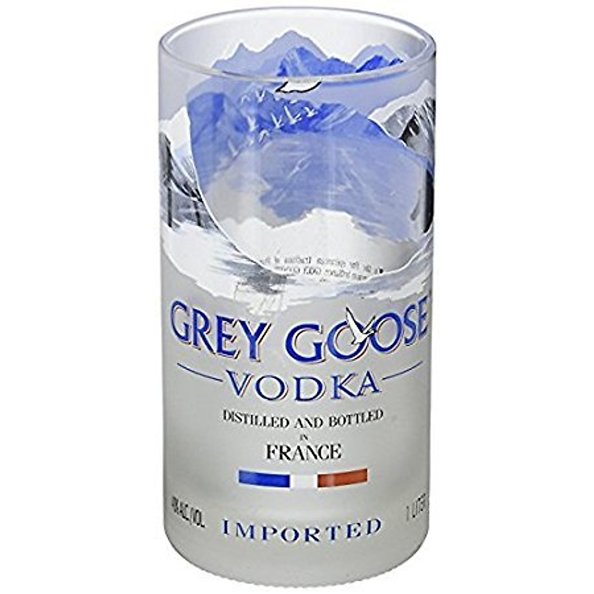 Grey Goose Vodka Rocks Glasses Set of 2 Great Gift Interior Design