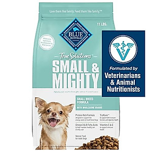 Blue Buffalo True Solutions Small & Mighty Natural Dry Food for Adult Small Breed Dogs, Chicken, 11-lb Bag