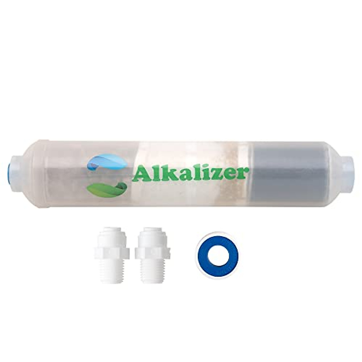 Better Home Water Treatment 10-Inch Ultima Alkalizer, Universal Alkaline Post Filter Replacement for Reverse Osmosis RO Under Sink Water Filter System, Alkaline Water Ionizer to Increase Water pH