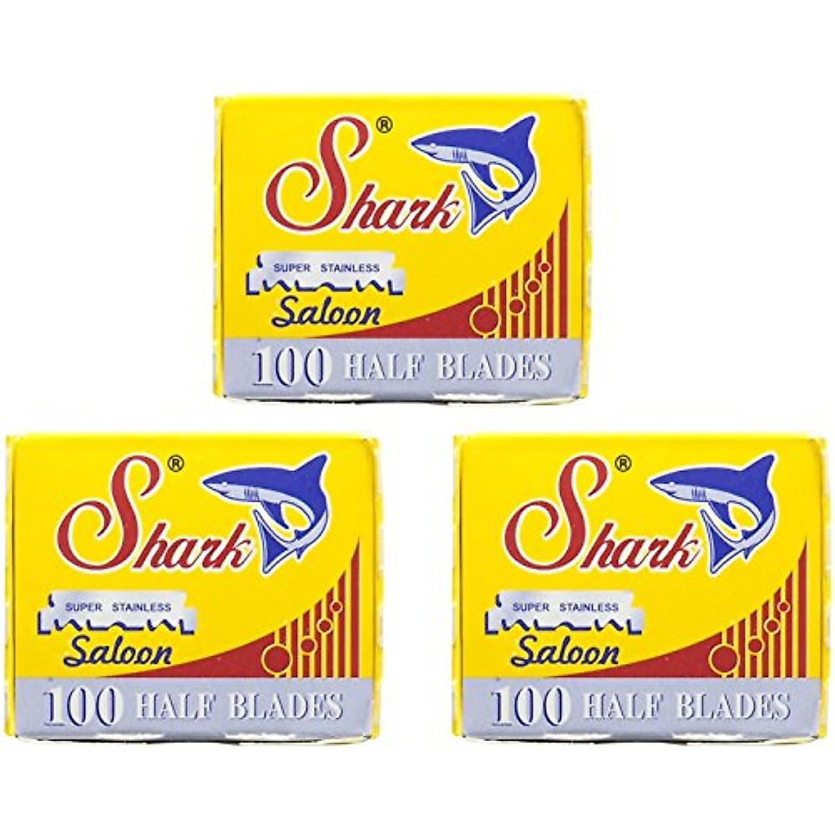 Lord 300 Shark Single Edge Razor Blades for Professional Barber Razors