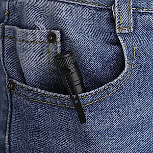 KunHe 6 Pack Small Mini Single Mode Led Powerful Flashlights AAA Battery 1 Mode Flashlight Pen Light Penlight Flashlights Pocket Tiny Compact EDC High Lumens Bright Flashlights