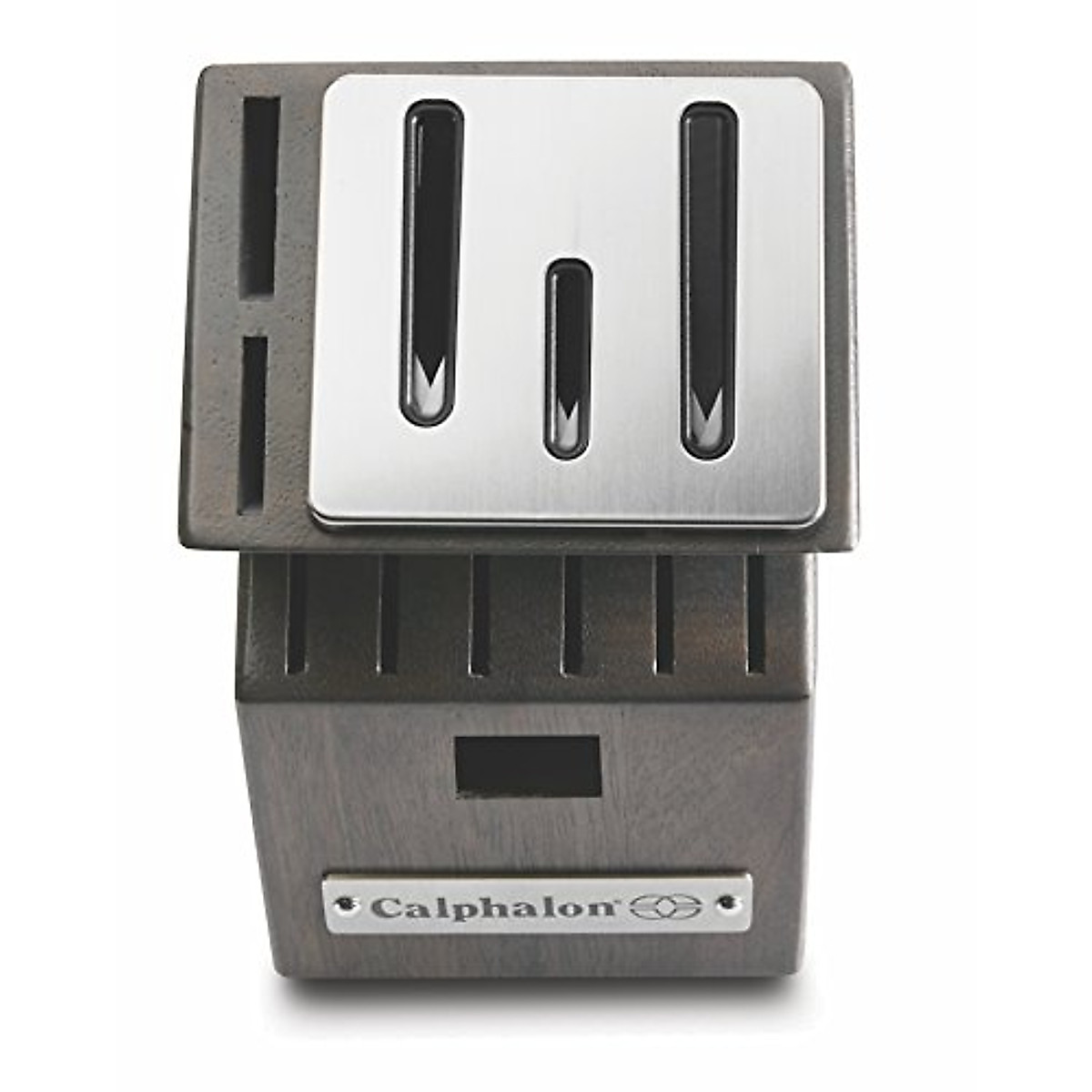 Calphalon 2017943 Stainless Steel 12 Piece Cutlery Block Set, Silver